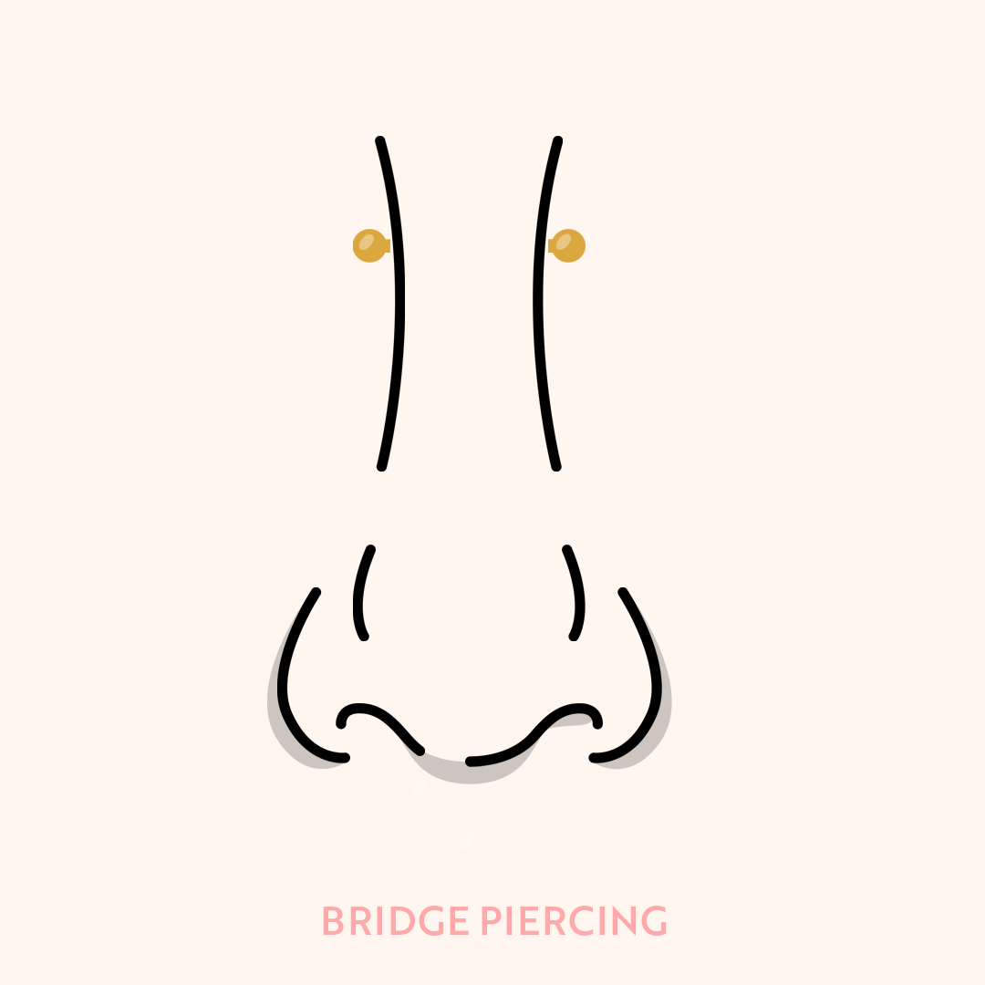 A Guide to Bridge Piercings: Pain, Jewellery, and More - Essential ...